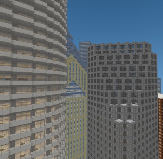 southeast financial center skyscraper from Miami Florida Minecraft Map