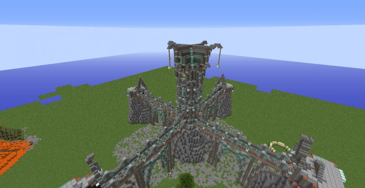 ElementBuild teams spawn Minecraft Map