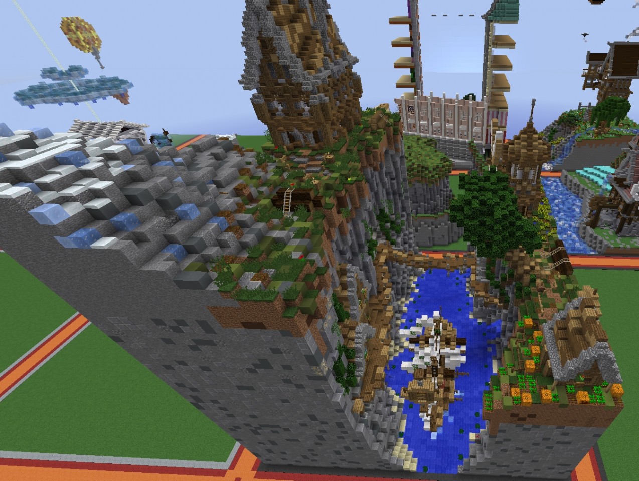 First ever plot Minecraft Map