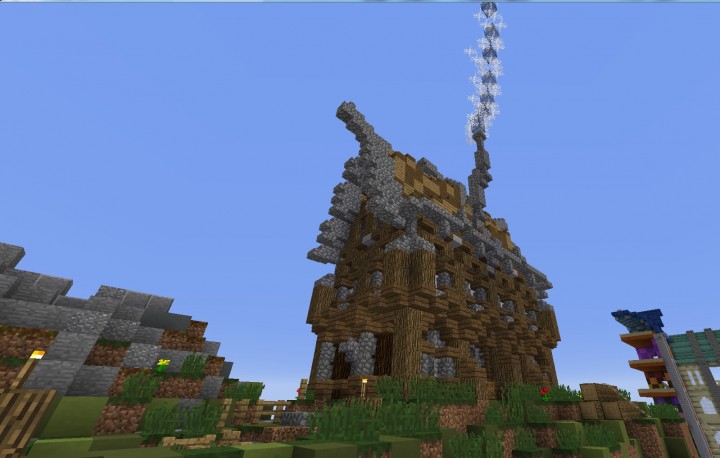 First ever plot Minecraft Map