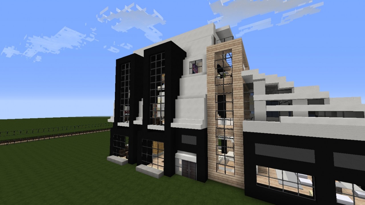 Modern Art-Style House Minecraft Map