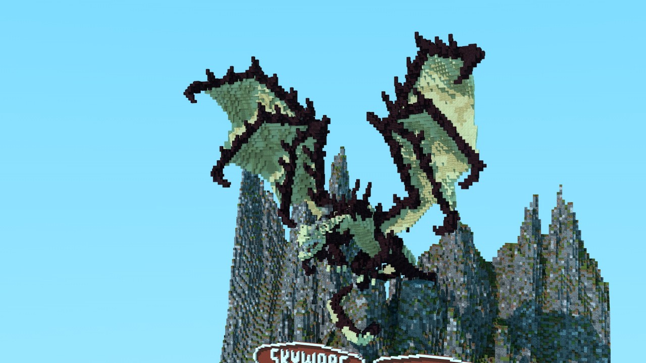 Eldrax's Attack - Dragon Minecraft Map