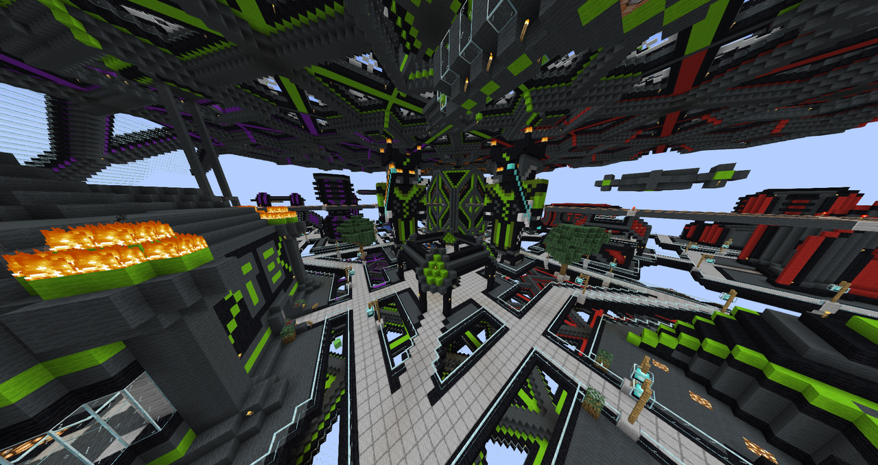 team extreme map spawn Minecraft Map