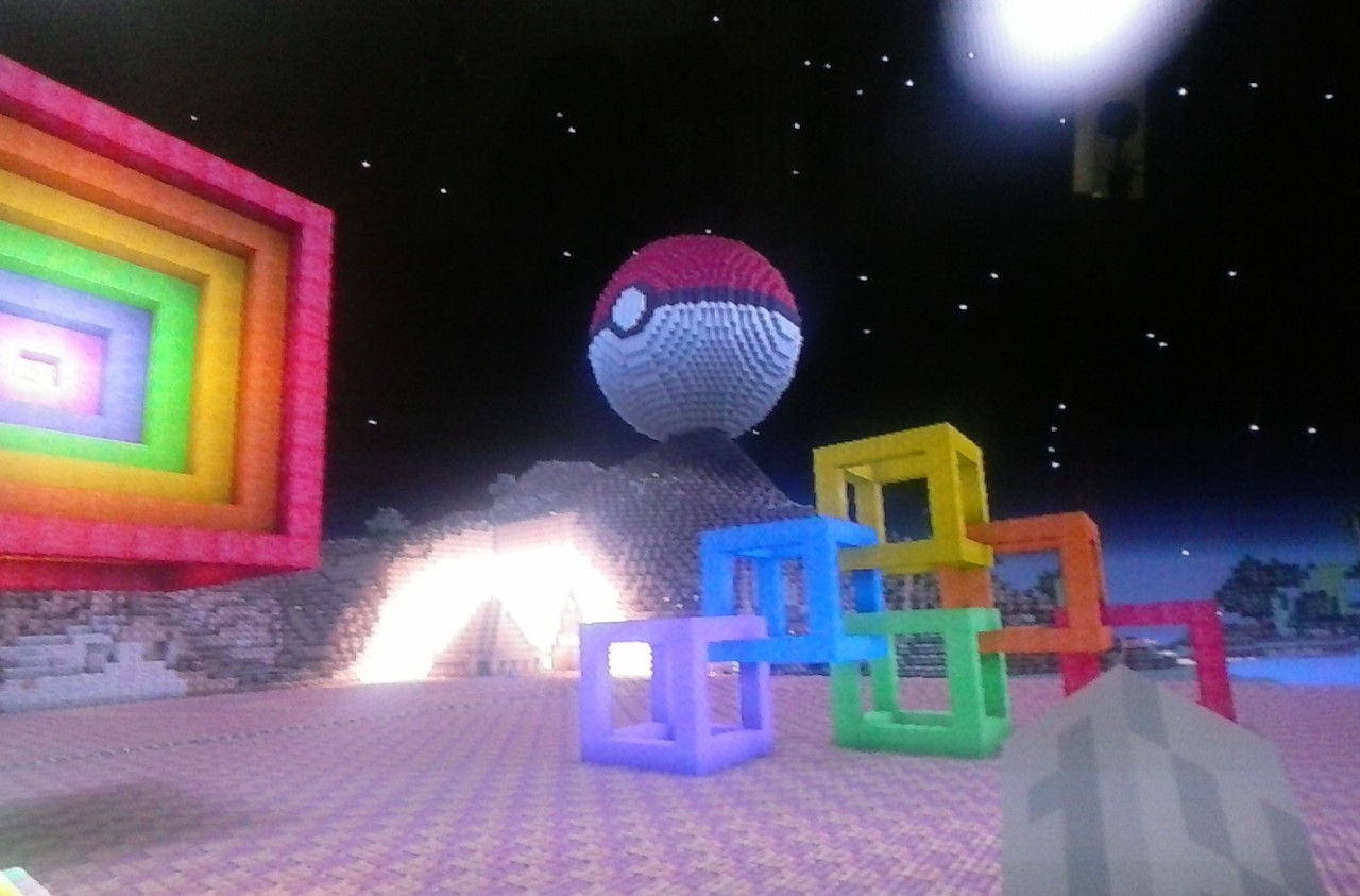 survival pokemon ball Minecraft Map