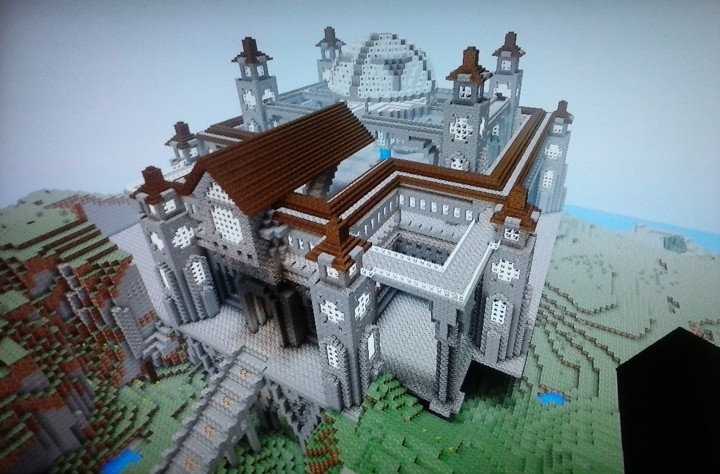 another survival castle Minecraft Map