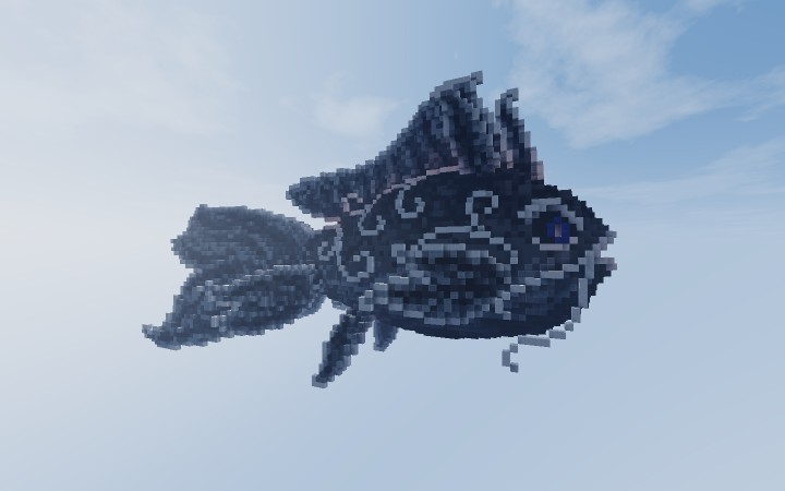 A Fantasy Goldfish Minecraft Map