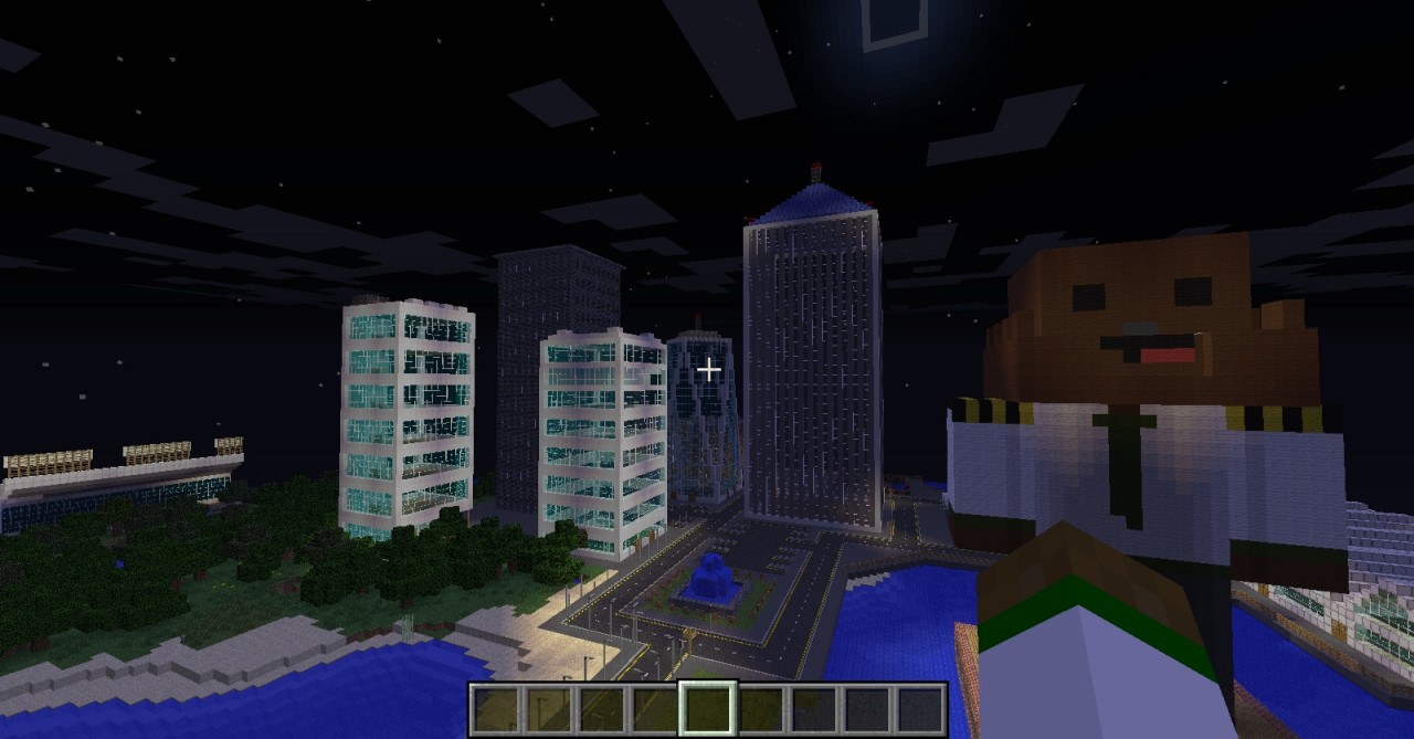 HUGE Realistic City Minecraft Map