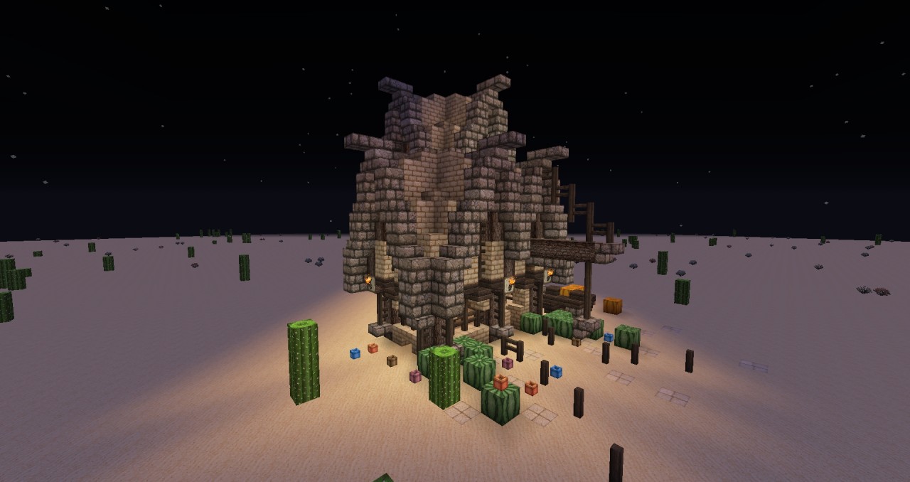RUINED SAND CITY Minecraft Map