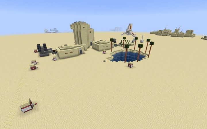 Tatooine Map Minecraft Map