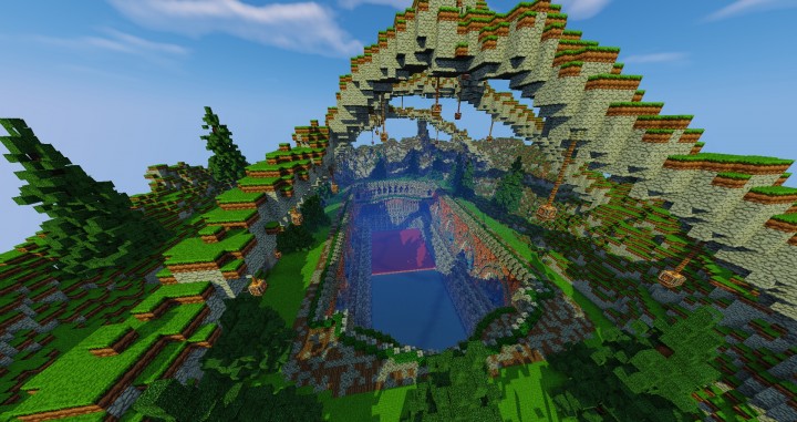 Turf Wars Minigame Map Minecraft Map