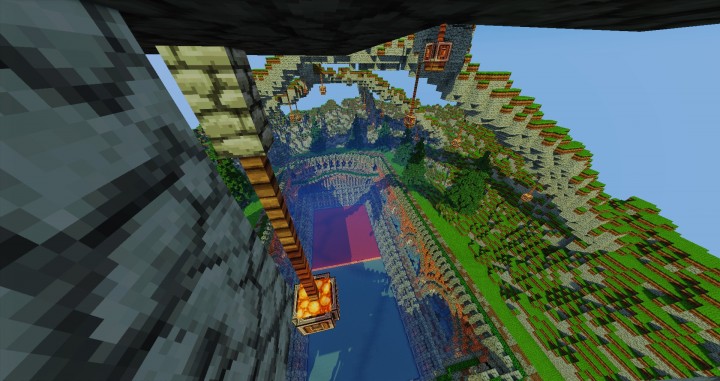 Turf Wars Minigame Map Minecraft Map