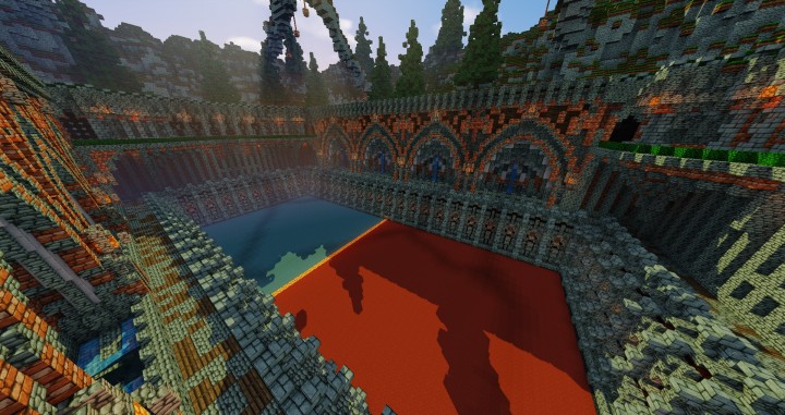 Turf Wars Minigame Map Minecraft Map