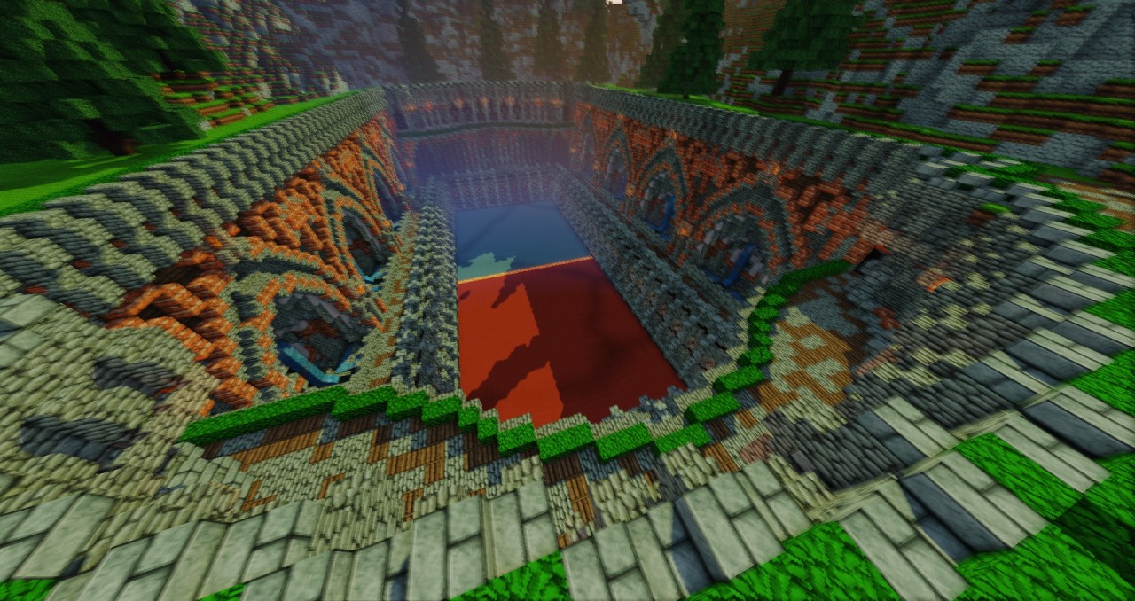 Turf Wars Minigame Map Minecraft Map