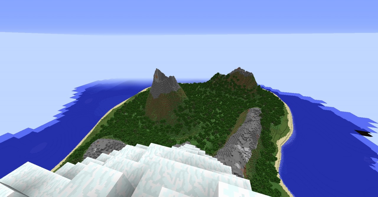 Random Island Minecraft Map