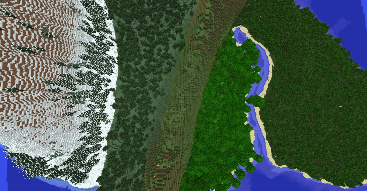 Biome Island Minecraft Map
