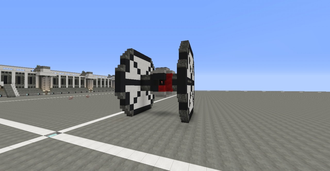 Star wars 7 Force awakens 9 (First Order Tie Fighter) Minecraft Map