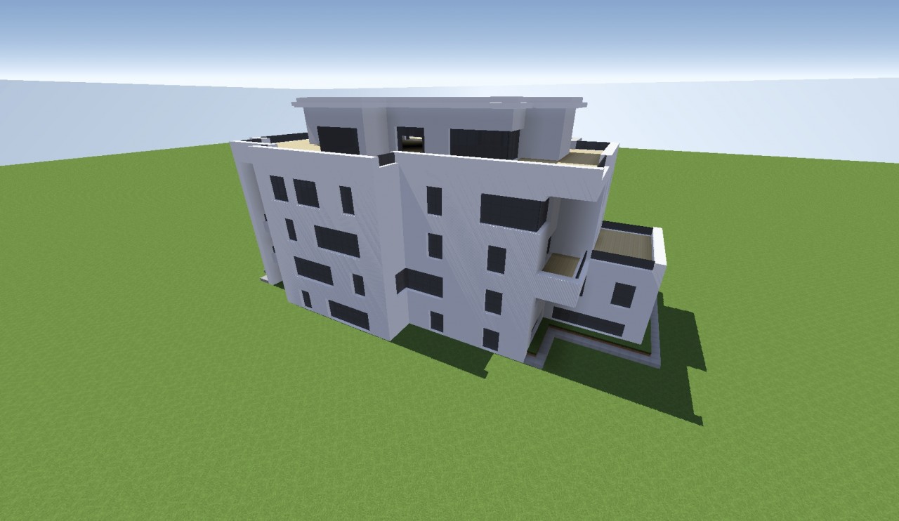 #10 a modern housing complex Minecraft Map