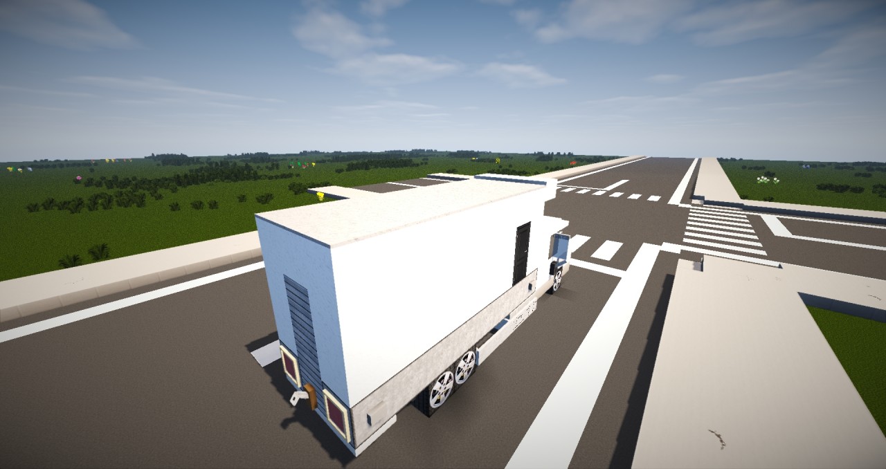 Vehicle - Refrigerated Truck Minecraft Map