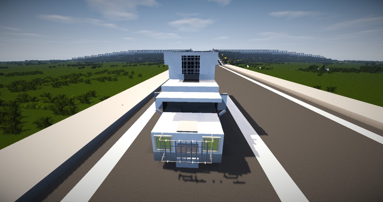Vehicle - Refrigerated Truck Minecraft Map