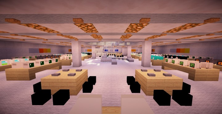 Apple Store in Minecraft Minecraft Map