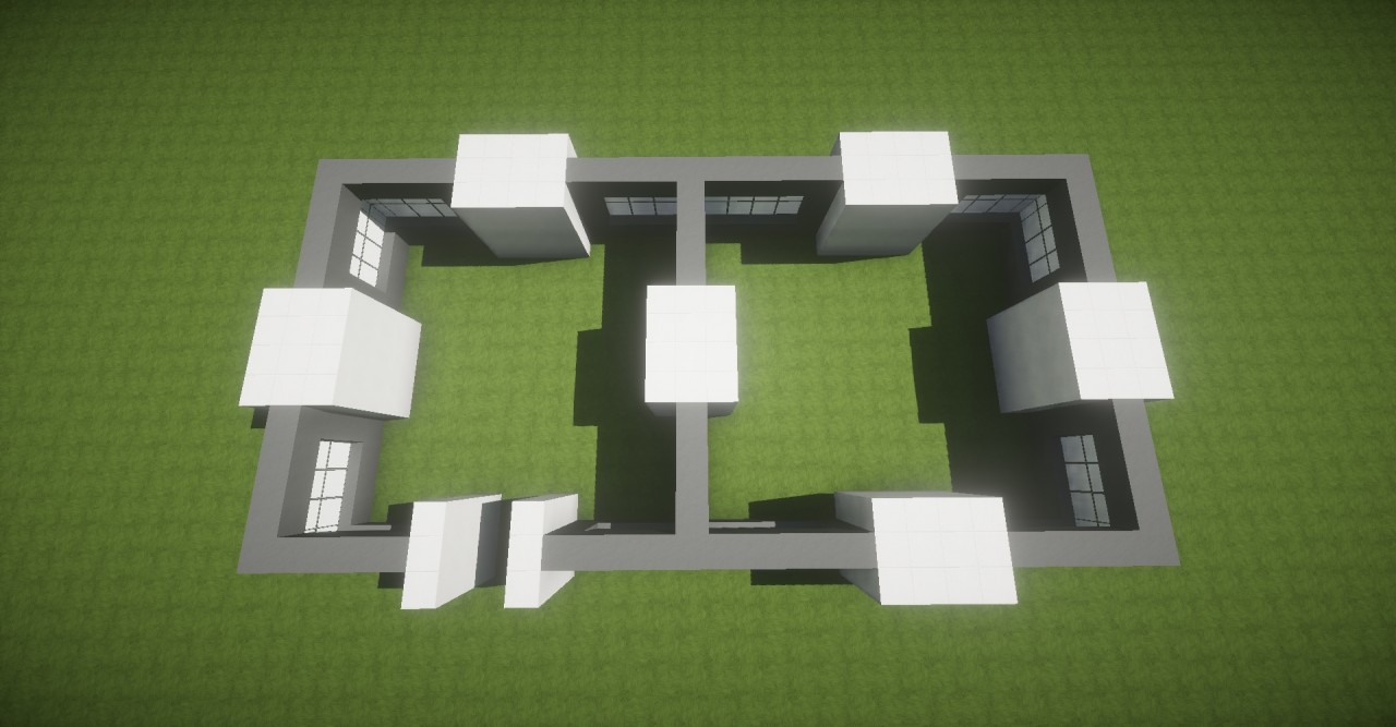 Extendable House Concept Minecraft Map