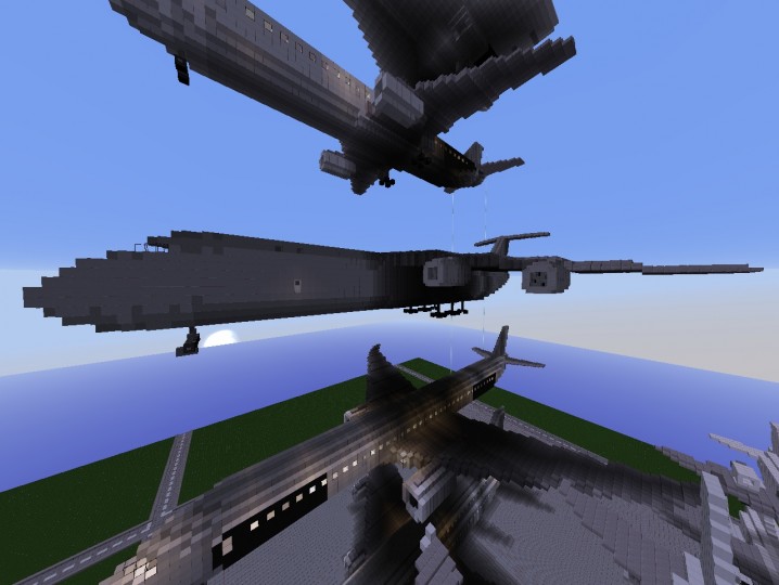Lockheed C5 Galaxy Minecraft Map