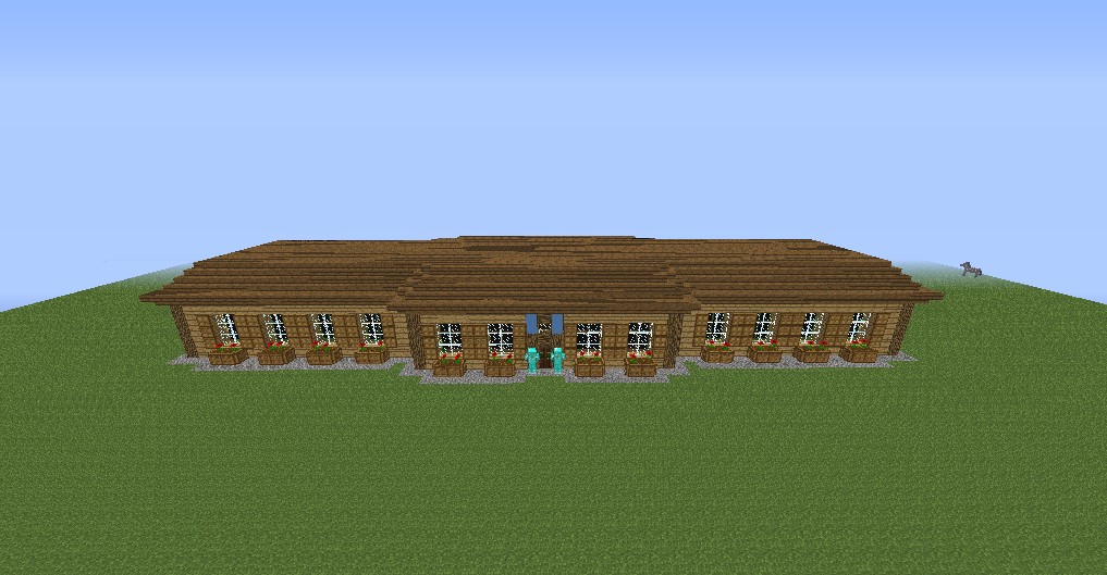 Epic Country House Build!! Minecraft Map
