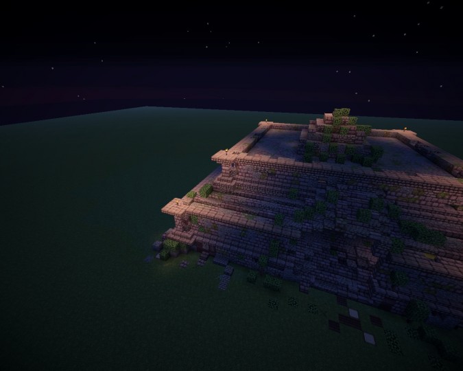 Maya Temple Minecraft Map
