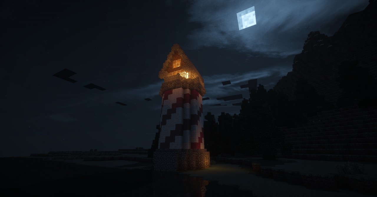 Medieval light house-medium Minecraft Map