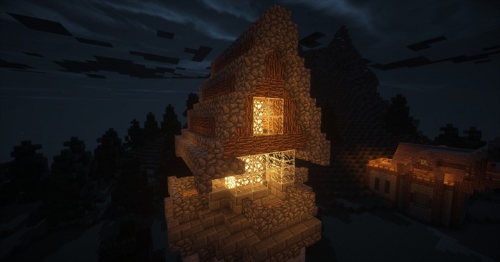 Medieval light house-medium Minecraft Map