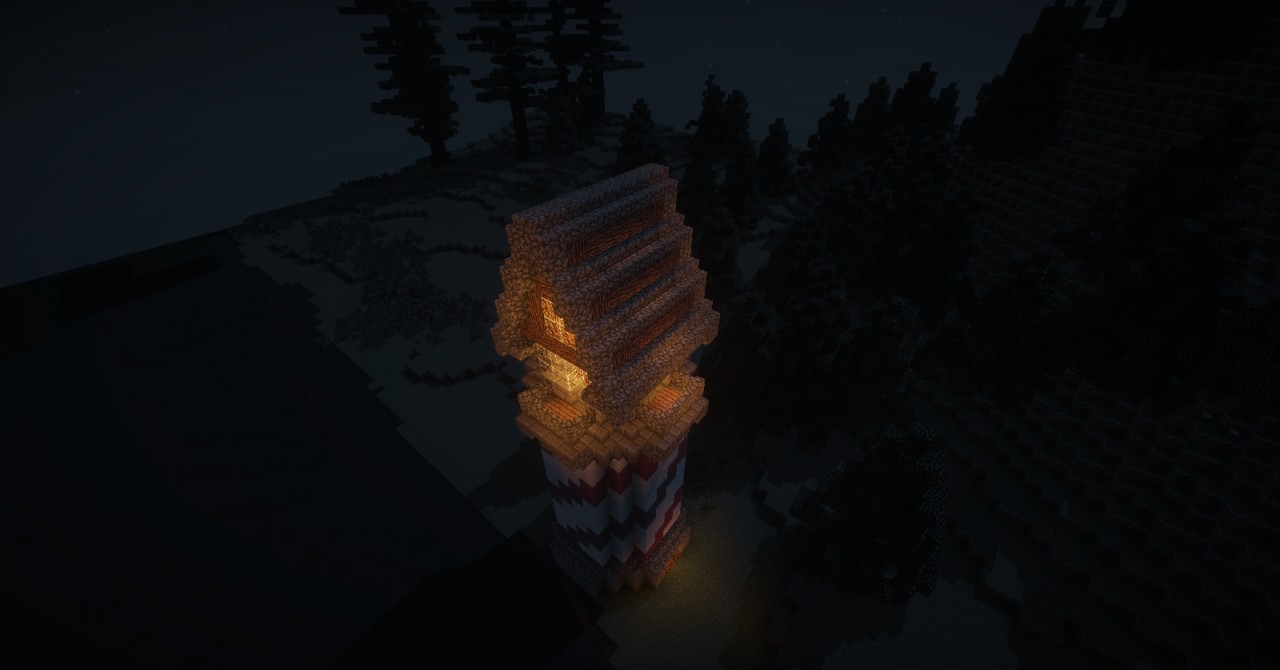 Medieval light house-medium Minecraft Map