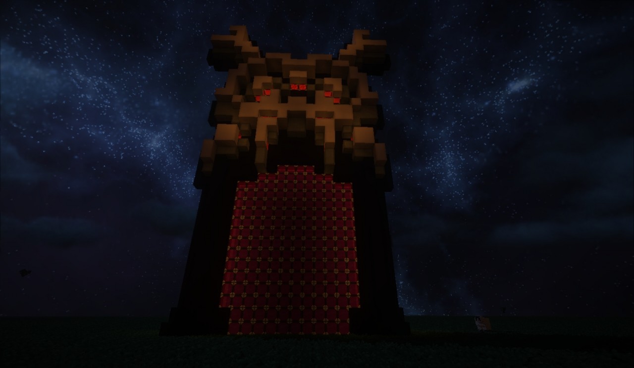 2,5D Skeleton Door Minecraft Map