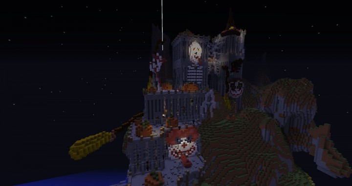 Halloween Horror Castle Minecraft Map