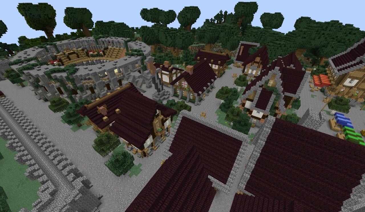 Our World, RPG Server (Updated 10/28) New Info & Screens Minecraft Map