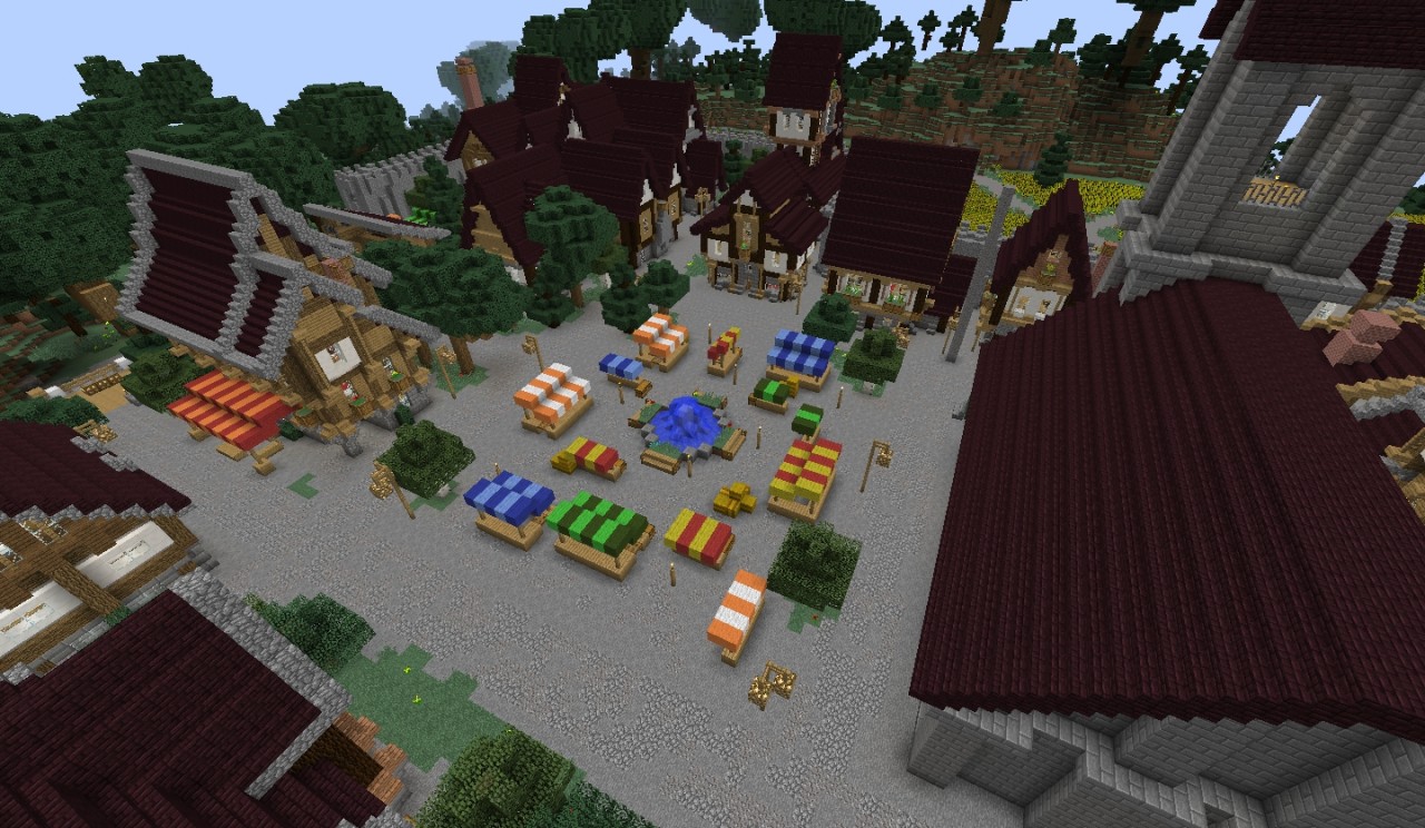 Our World, RPG Server (Updated 10/28) New Info & Screens Minecraft Map