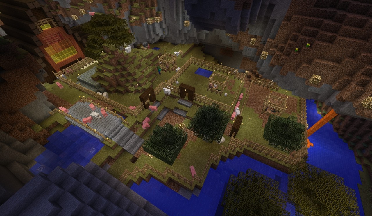 Our World: Outpost: Rivendell Ranch/Dwarven Ruins Minecraft Map