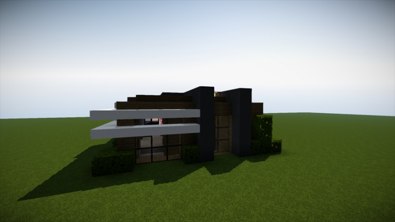 Small modern house Minecraft Map