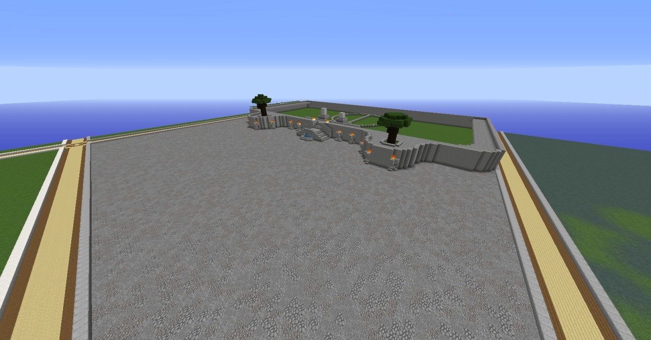 Panteon Creative Server Spawn Minecraft Map