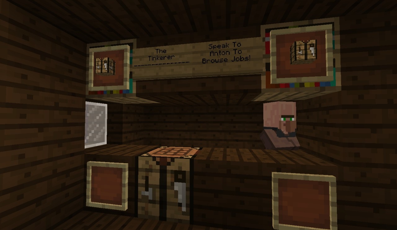 Our World: Jobs: The Blacksmith Minecraft Map