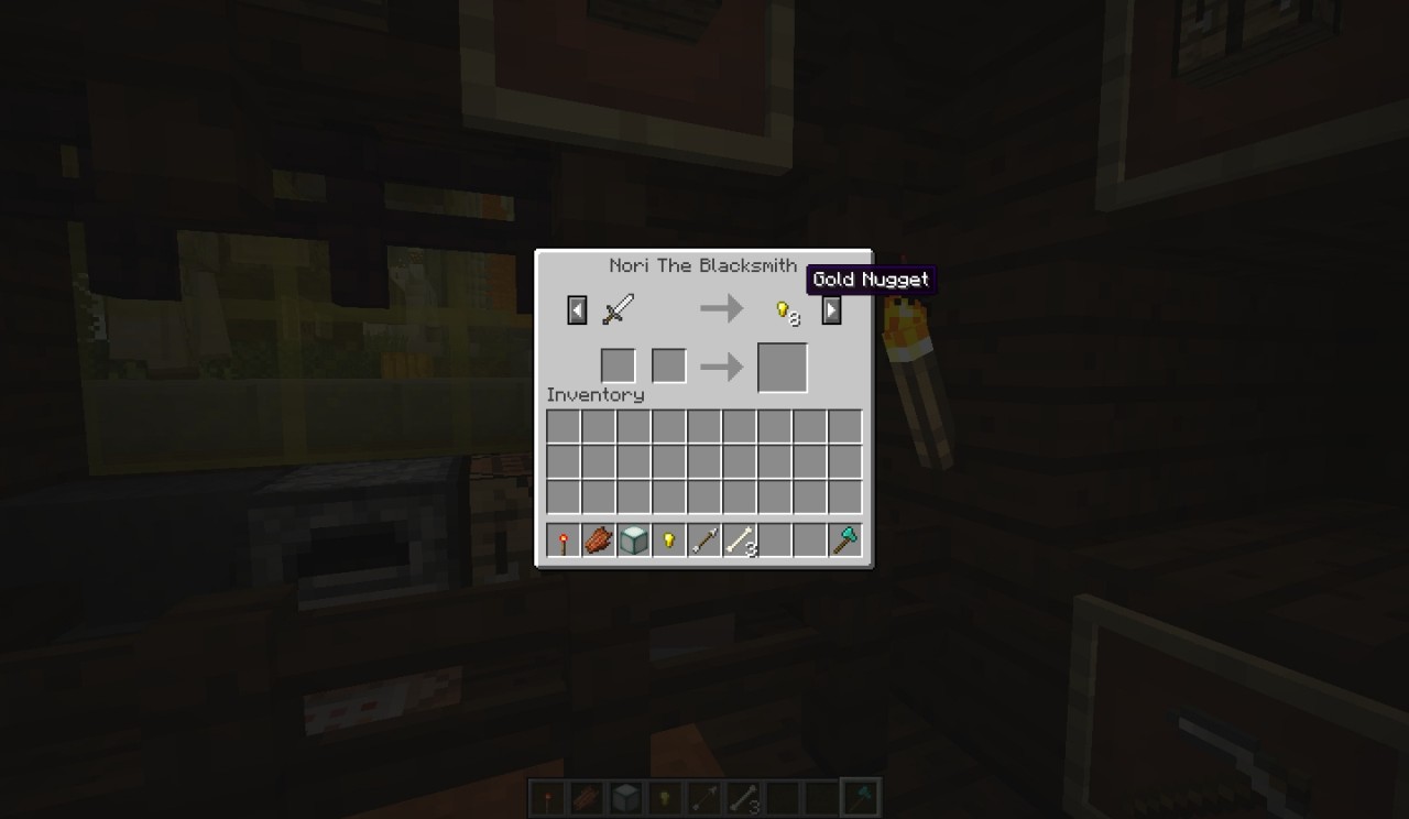 Our World: Jobs: The Blacksmith Minecraft Map