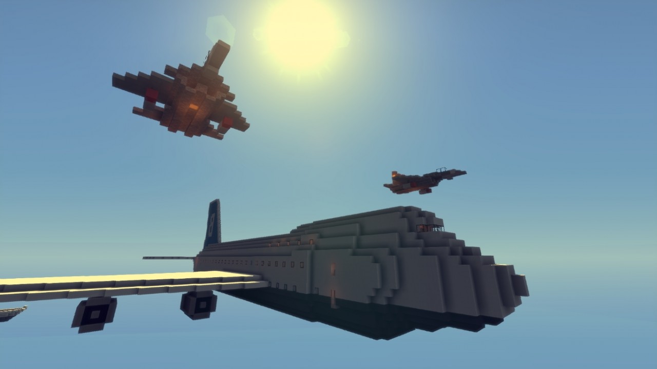 Airplane Minecraft Map
