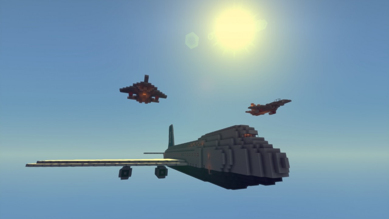 Airplane Minecraft Map