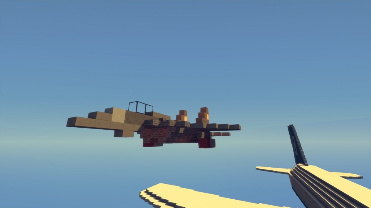 Airplane Minecraft Map
