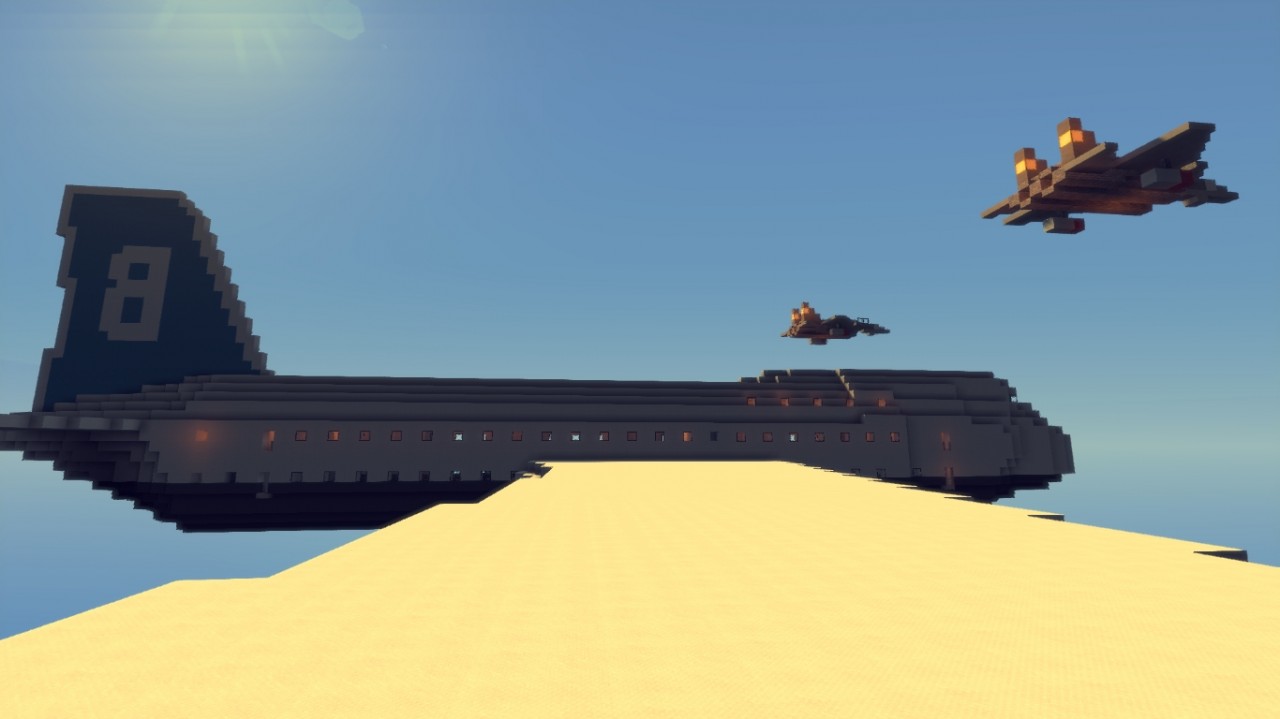 Airplane Minecraft Map