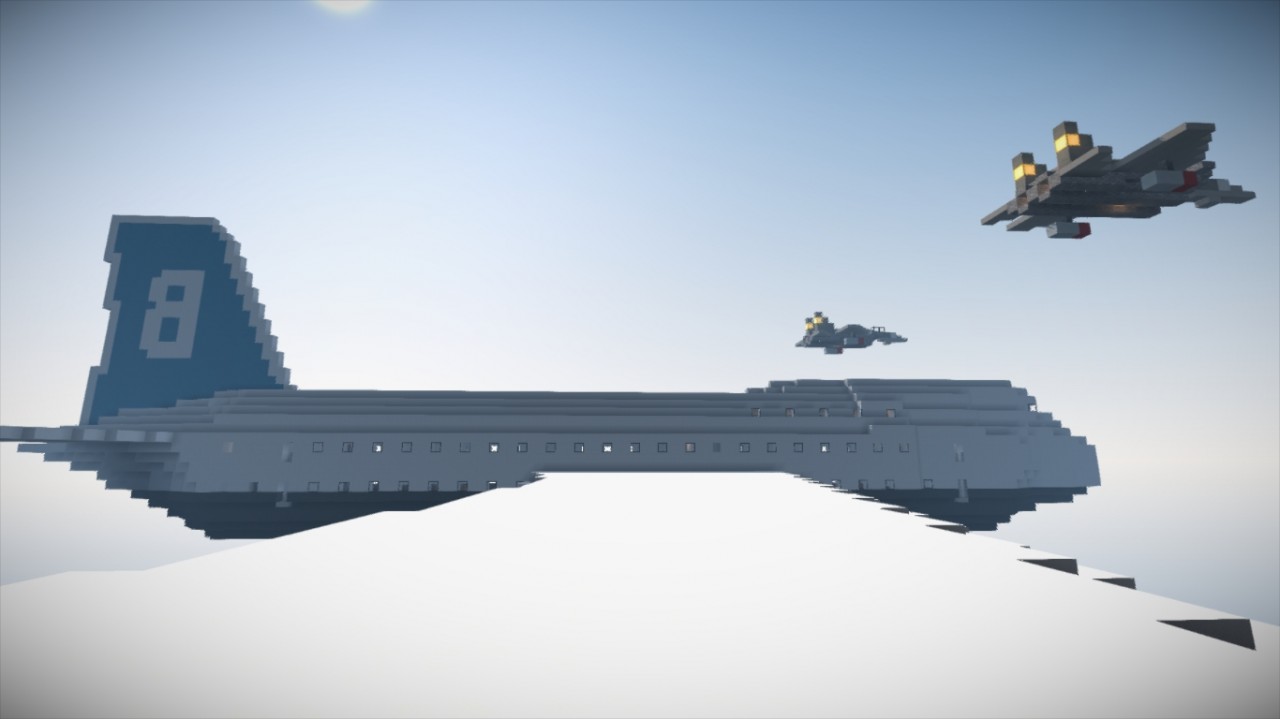 Airplane Minecraft Map