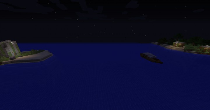 The Boat Crash [Minecraft 1.8 Island Survival] Minecraft Map