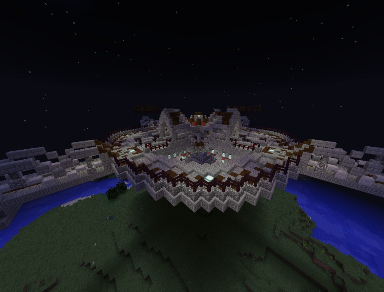 Factions spawn Minecraft Map