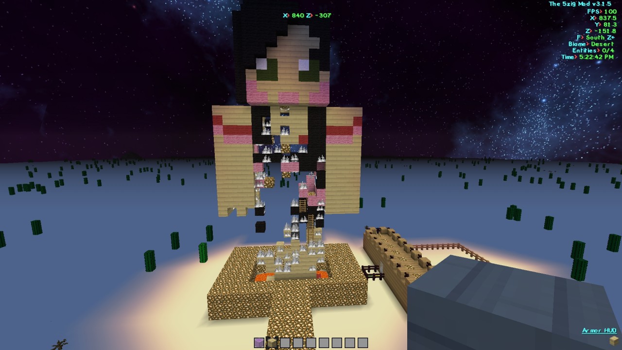 Burning Jen And Sears Tower (for PopularMMOS And Jen) Minecraft Map