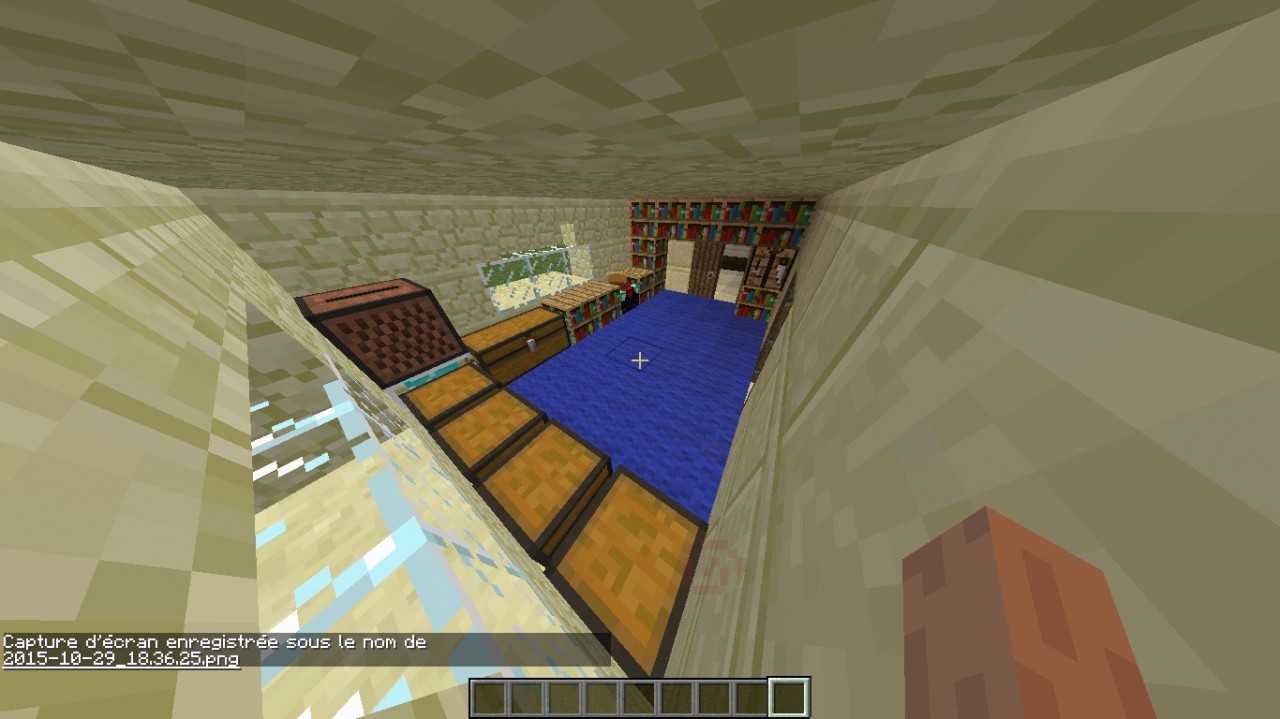 desert NPC temple house Minecraft Map