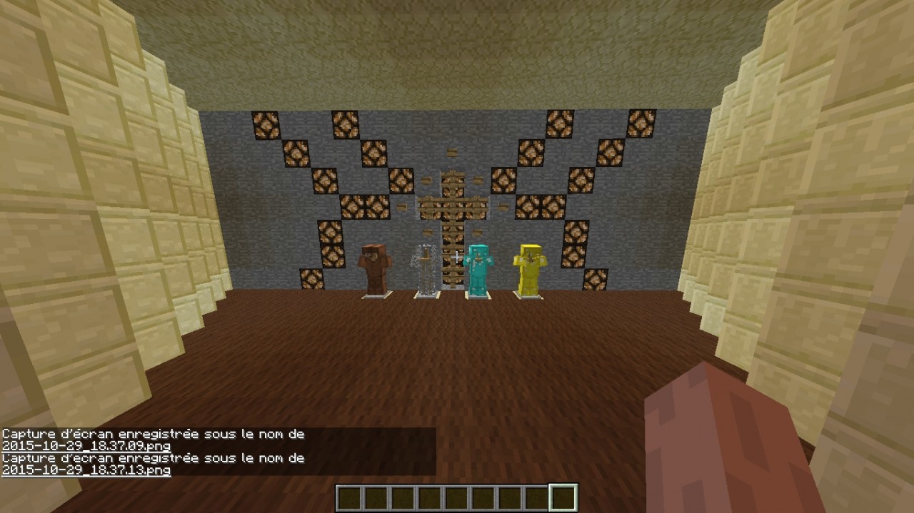 desert NPC temple house Minecraft Map